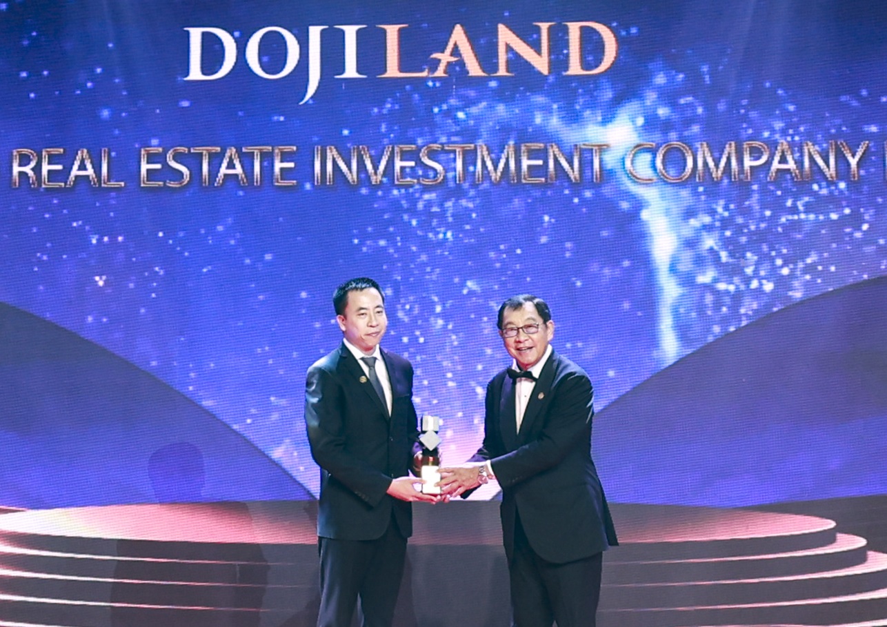 DOJI LAND ĐƯỢC VINH DANH DOANH NGHIỆP XUẤT SẮC CHÂU Á 2022 - DOJI Group